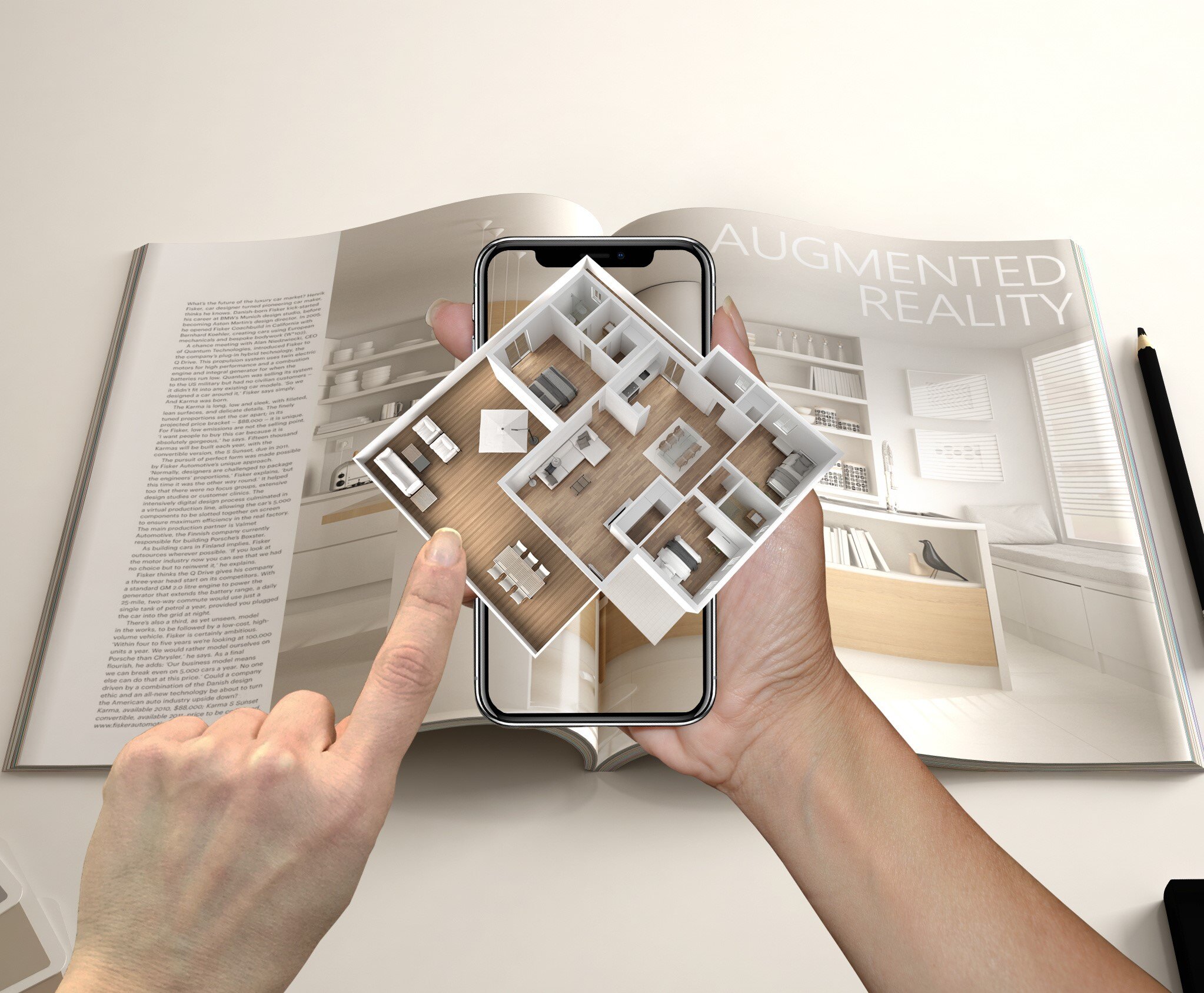 Revolutionizing Print with Augmented Reality
